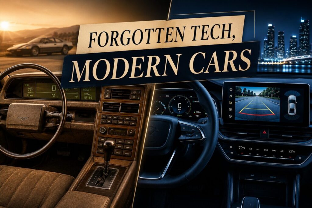 11 Forgotten Car Features That Became Modern Essentials - Stick Shifting